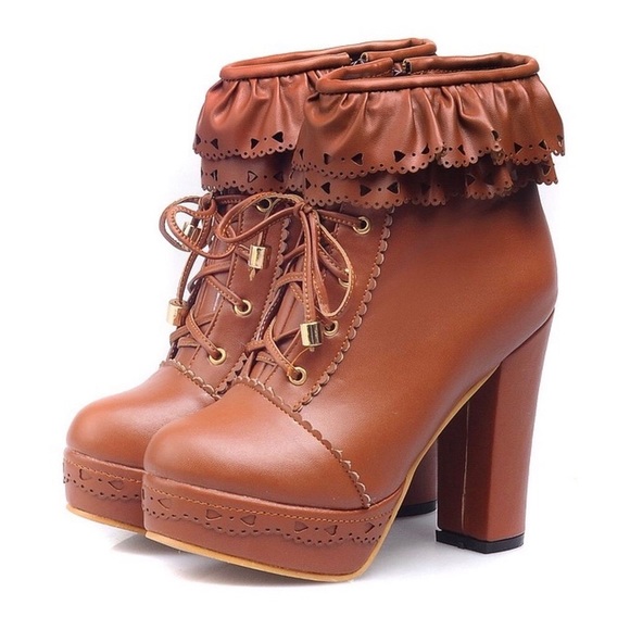 Jingpin | Shoes | Jingpin High Heels Boots | Poshmark